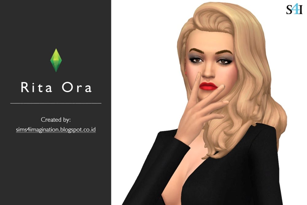 My Sims 4 CAS: Rita Ora - Imagination Sims 4 CAS