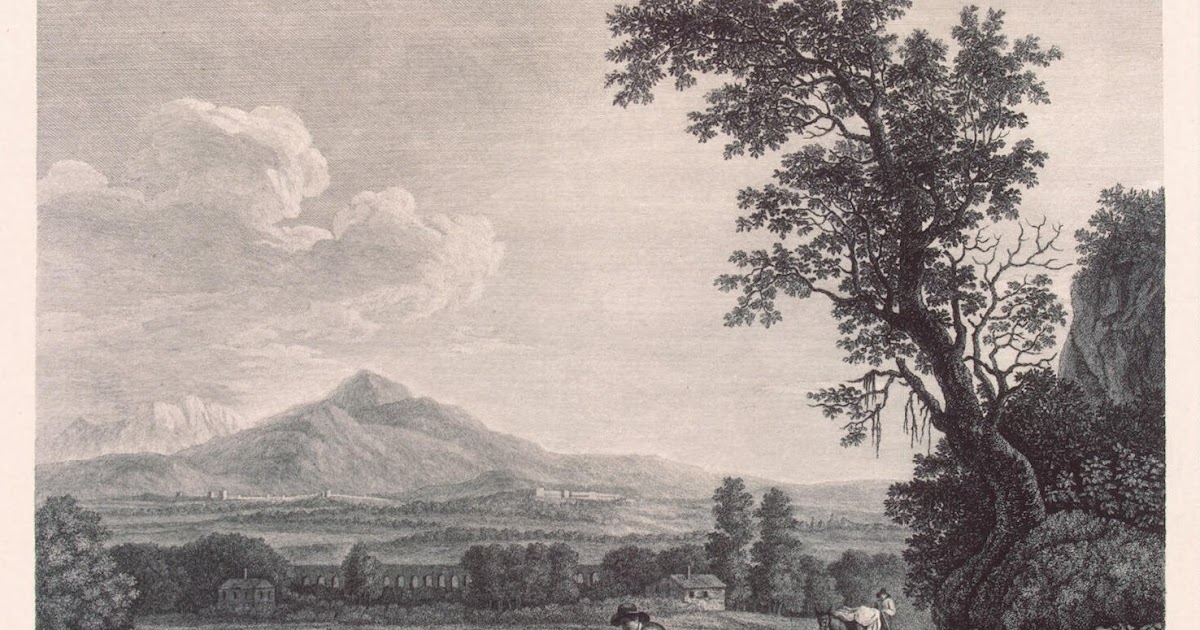 View of the Environs of Carpentras - Georg Abraham Hackert | Endless ...