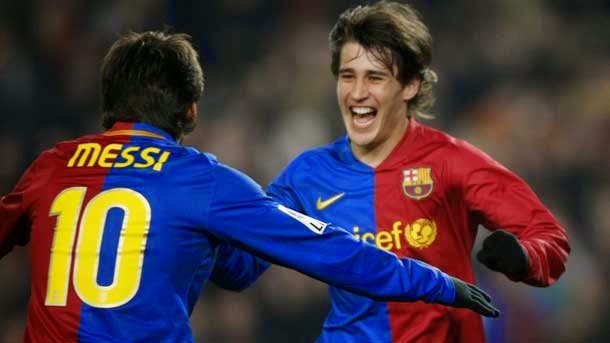 Bojan: "Luis Enrique? The leader of the Barça is Messi"