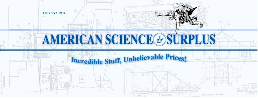 Kindergarten and Mooneyisms: American Science & Surplus - Incredible ...
