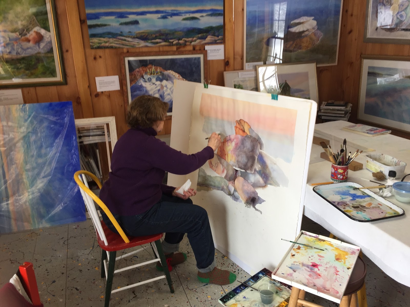 Evelyn Dunphy Watercolor & Pastels