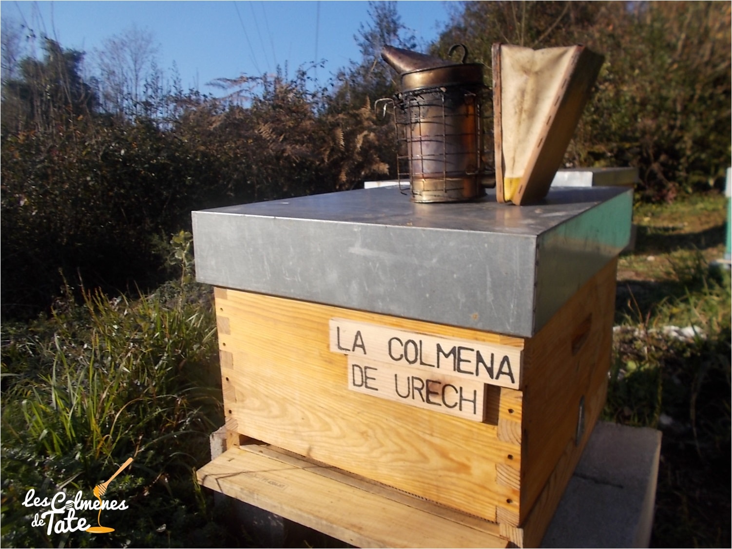 Les Colmenes de Tate: NUEVA COLMENA APADRINADA: LA COLMENA DE URECH