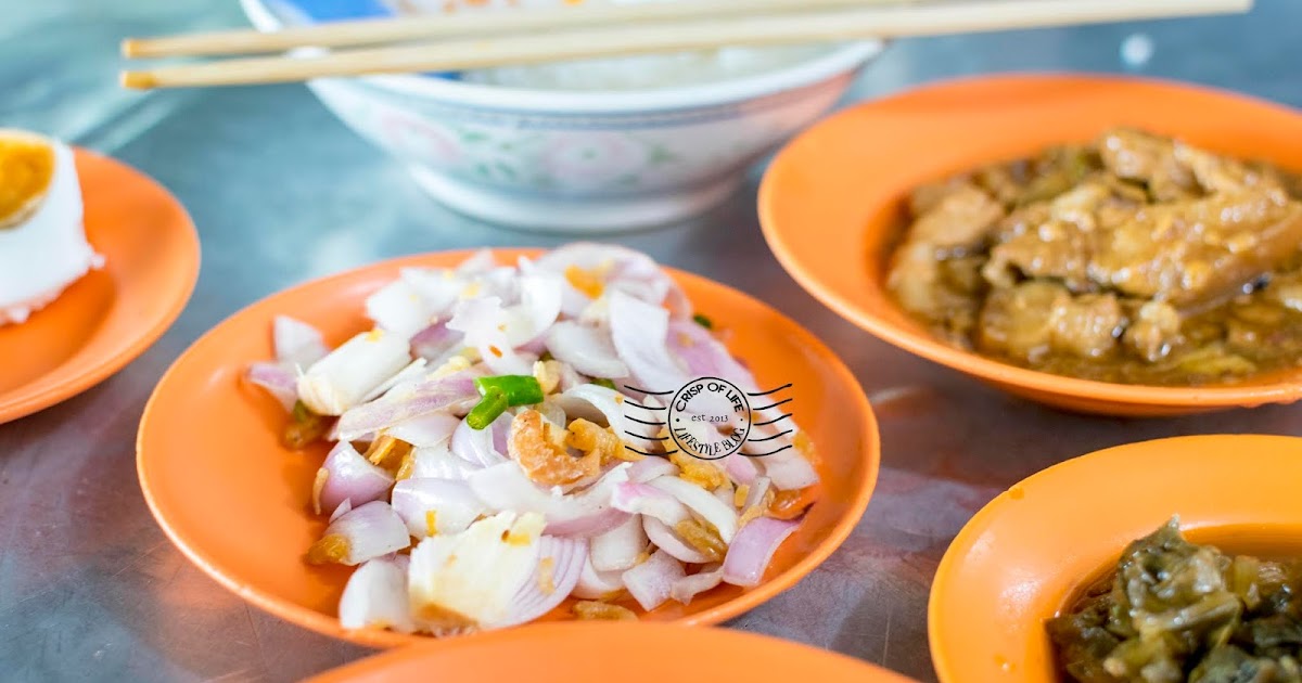 The Hidden Teochew Porridge Stall @ Hutton Lane, Georgetown, Penang ...