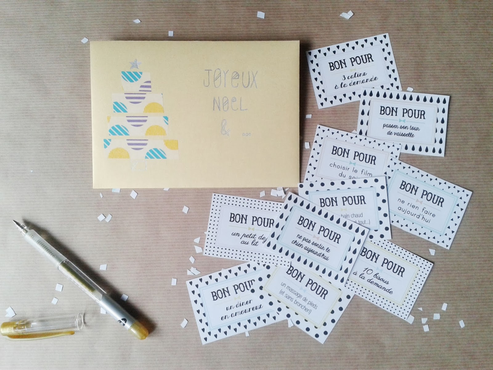 DIY by M.: Des "bons pour"... à imprimer #3 sets