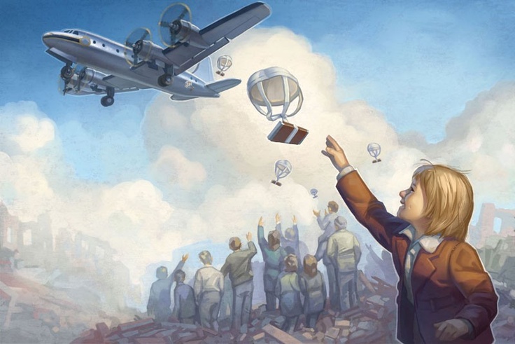 olsenhistory: The Berlin Airlift and the Candy Bomber