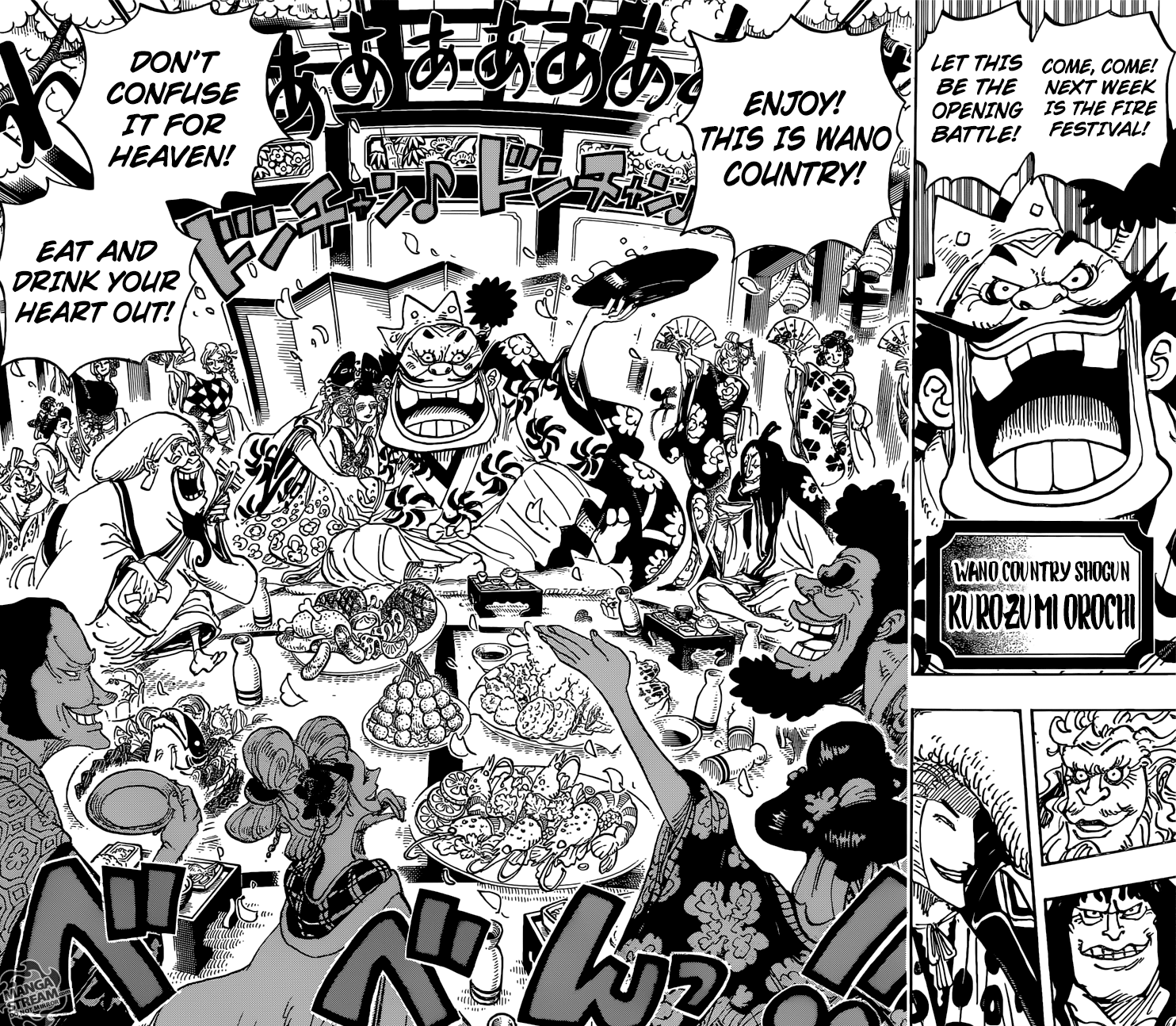 Ch. 929: Korozumi Orochi, Shogun Mesum Wano yang Nggak Banget - Mata Zoro