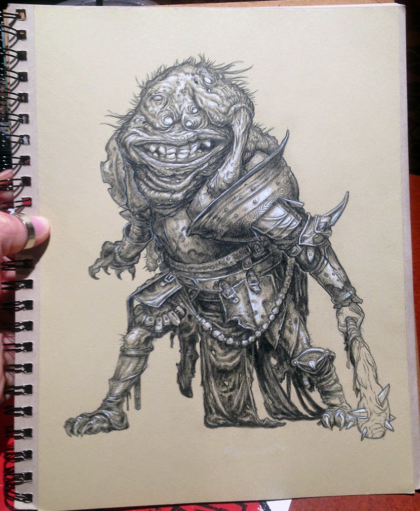 The DOODLES, DESIGNS, and aRT of CHRISTOPHER BURDETT: Corrupted Knight ...