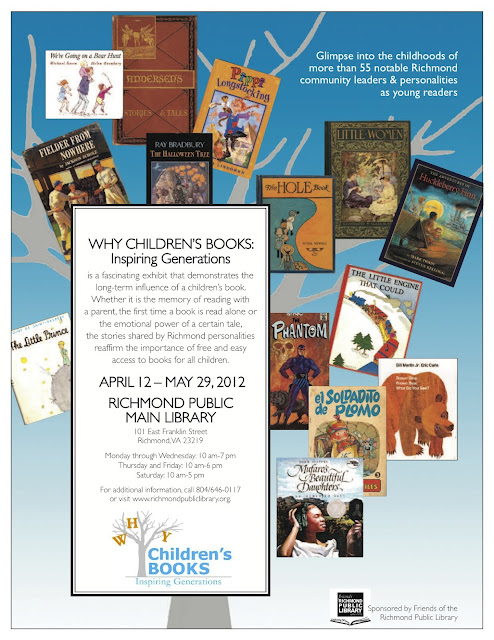 Richmond Public Library Staff Picks: "Why Children's Books" Exhibit