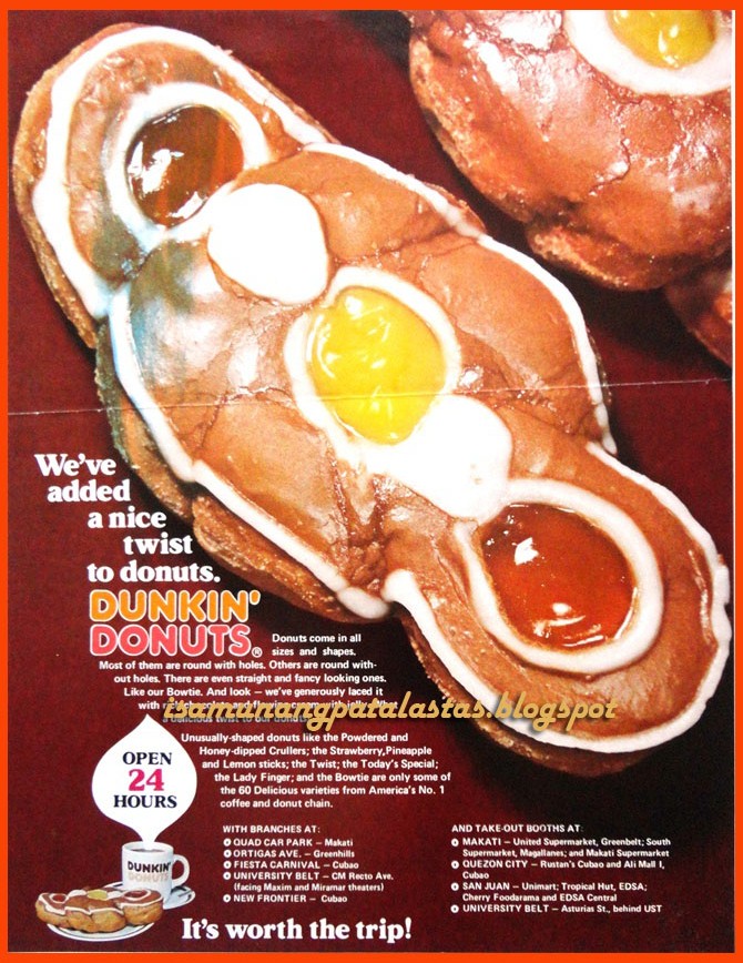 ISA MUNANG PATALASTAS: 106. THE ART OF DUNKIN’ DONUTS, according to ...