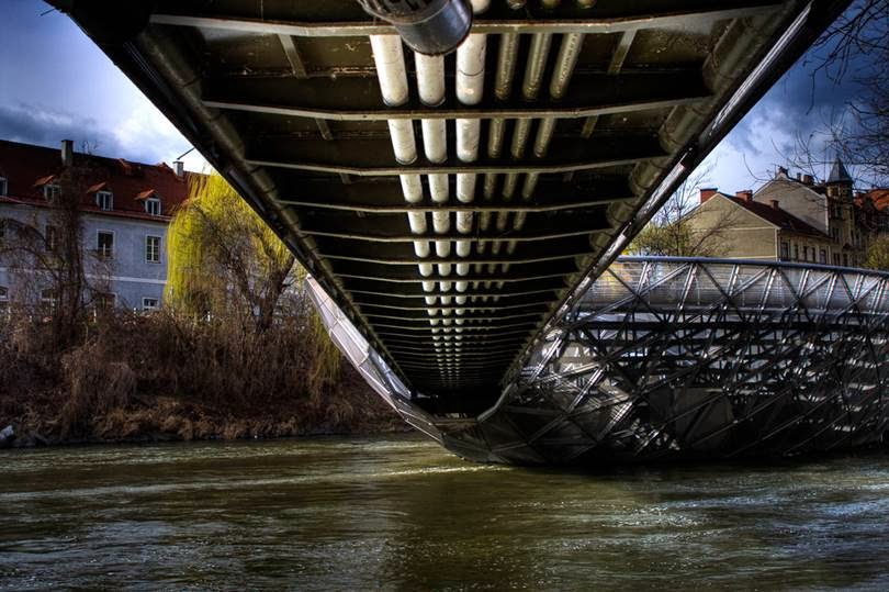 Murinsel River Bridge | Austria