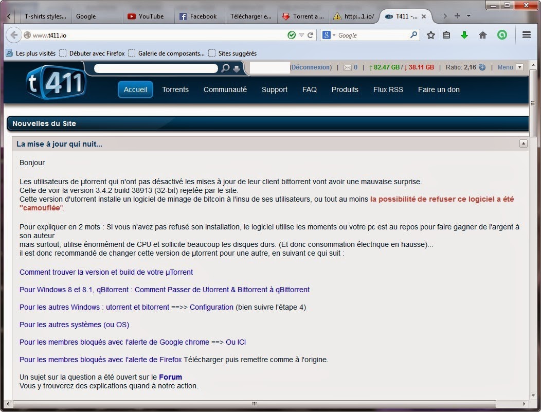Solution TV: Comment télécharger a T411 en illimité