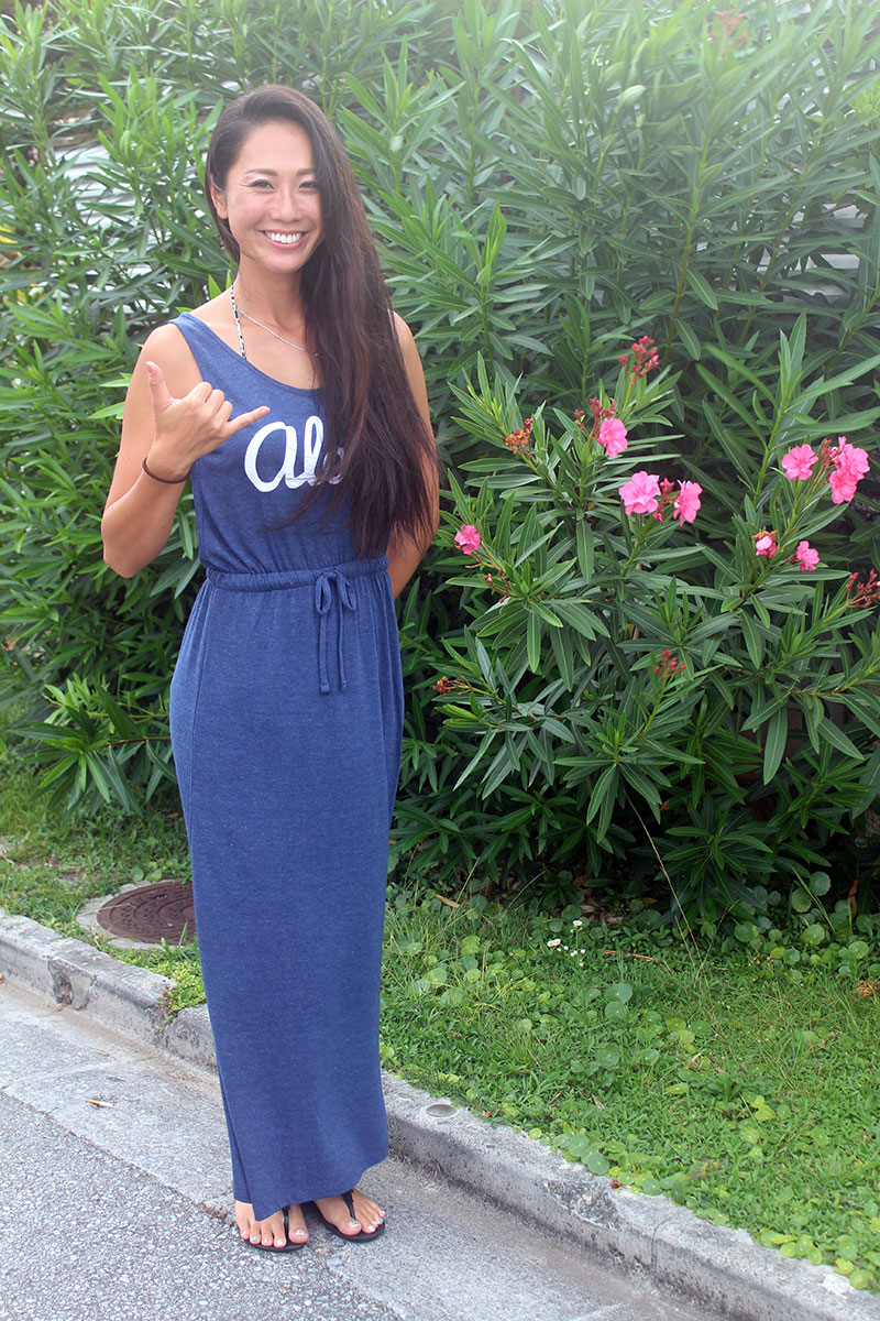 SAIKICKS: ALOHA MAXI DRESS