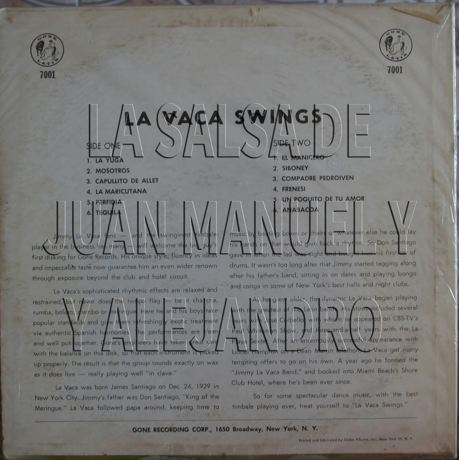 LA SALSA DE JUAN MANUEL Y ALEJANDRO ® : JIMMY LA VACA Y ORCHESTRA . LA ...