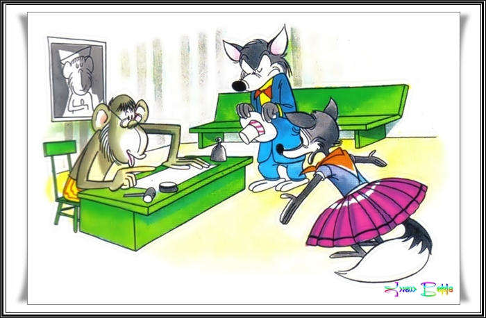El blog de las fábulas: El lobo, la zorra y el mono juez - Félix María ...