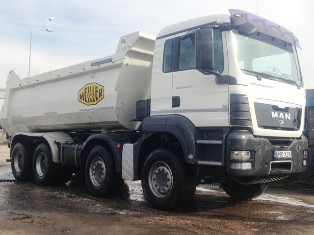 Basculanta Man TGS 41440 8x4 SECOND HAND DE VANZARE