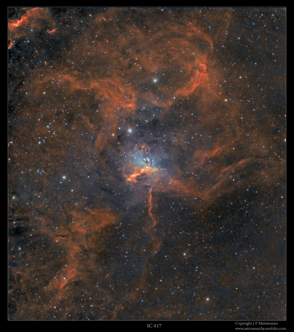 Astro Anarchy: IC 417, the "Spider Nebula"
