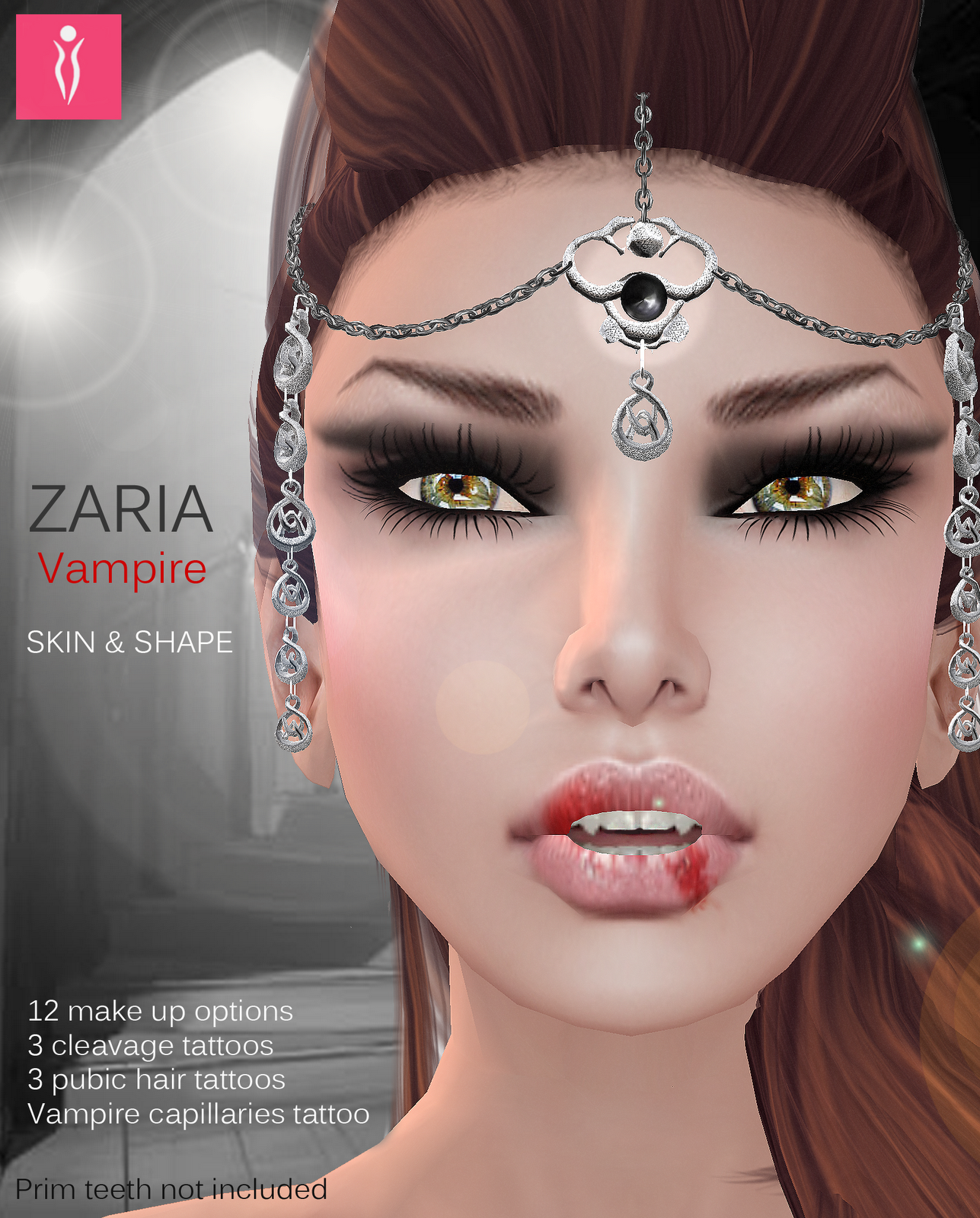 SHINE Skins & Fashion: SHINE Zaria Vampire collection