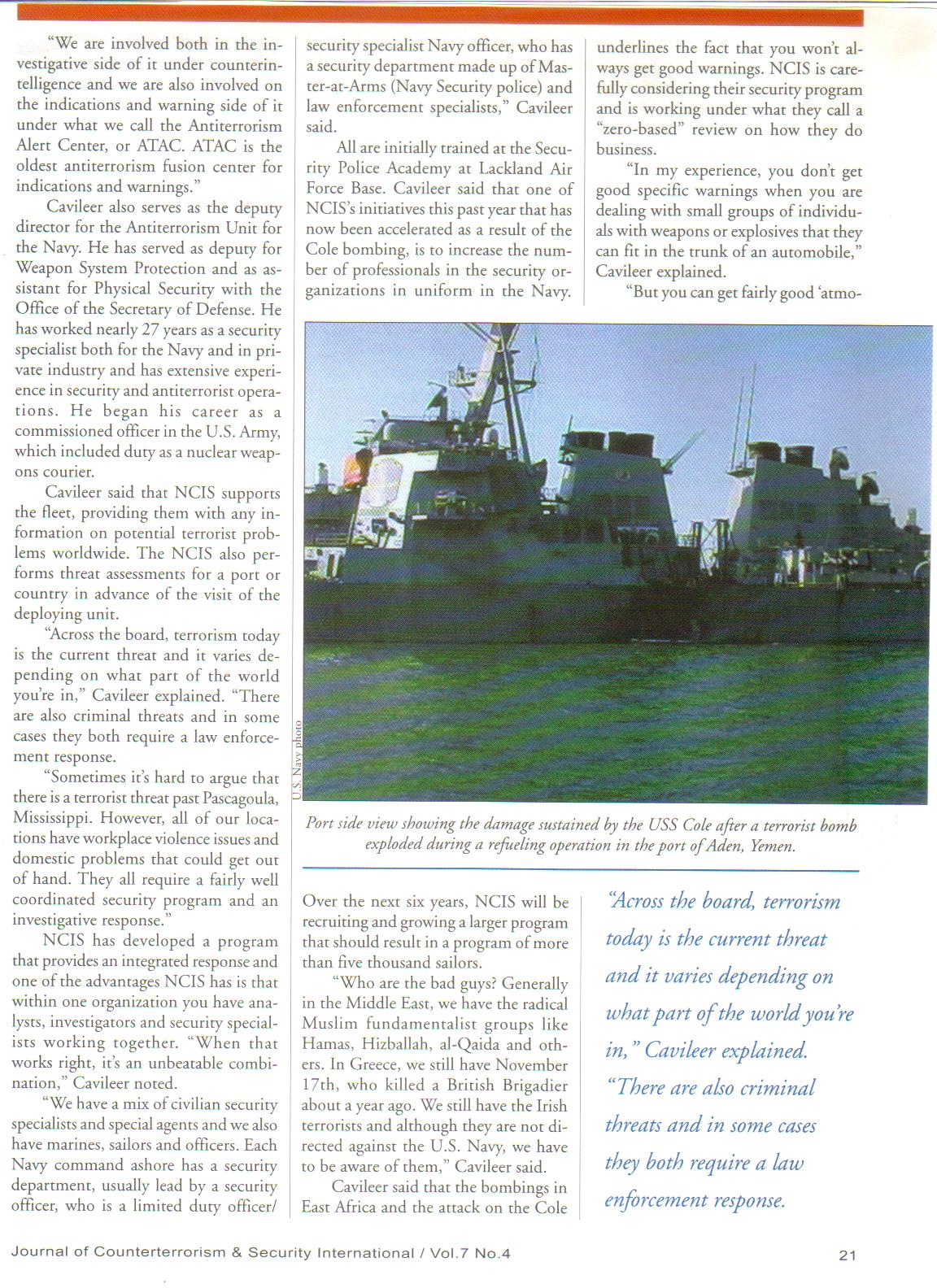 Paul Davis On Crime: The Naval Criminal Investigative Service Is Sewing ...