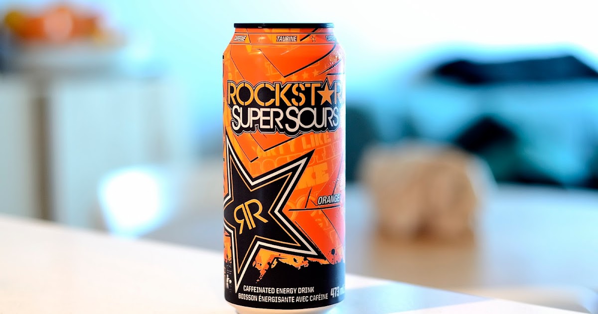 What I Drink At Work: Rockstar Super Sours Orange