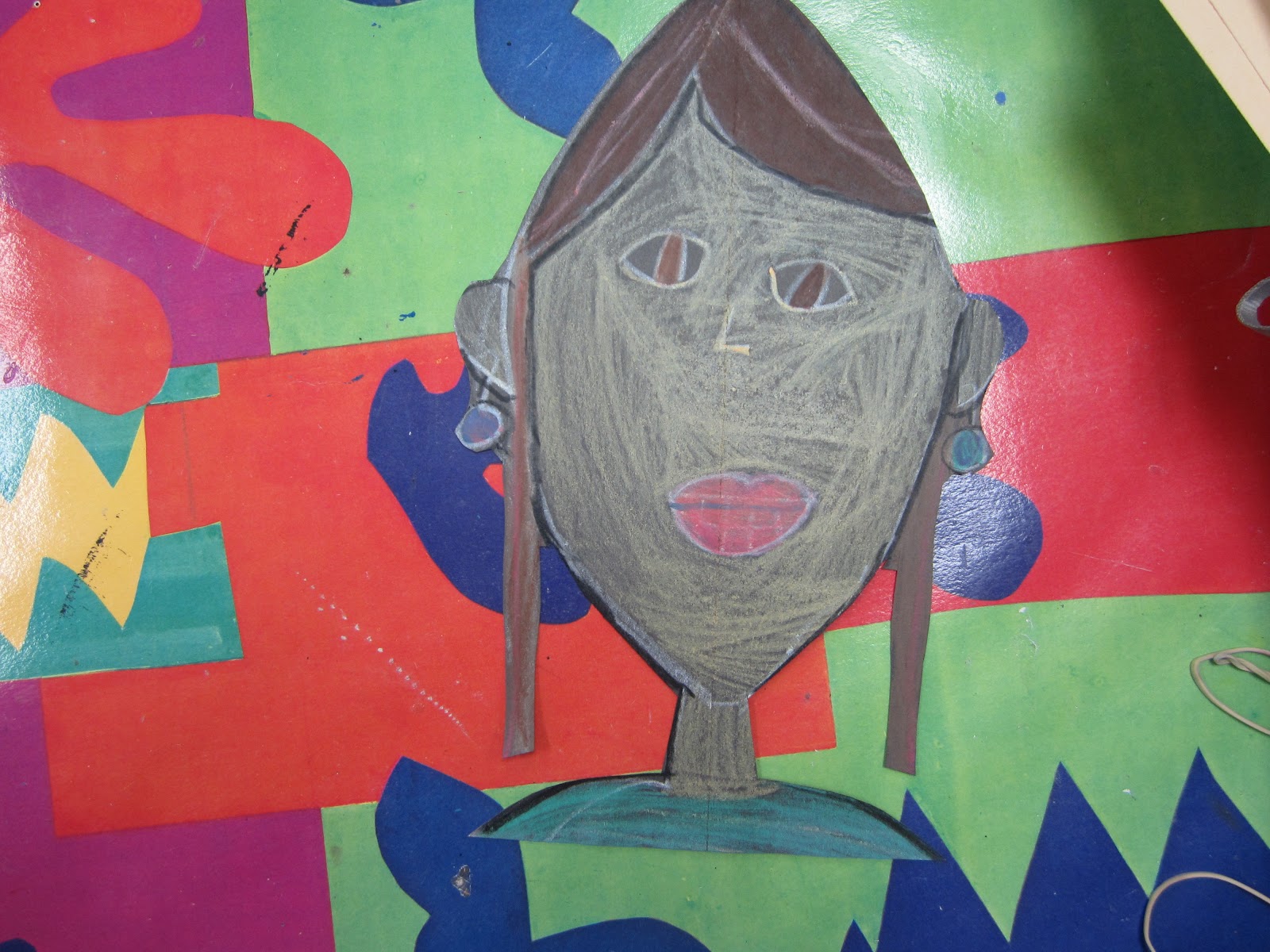 St. Martha Catholic School Artists: 3rd grade - Faces!!