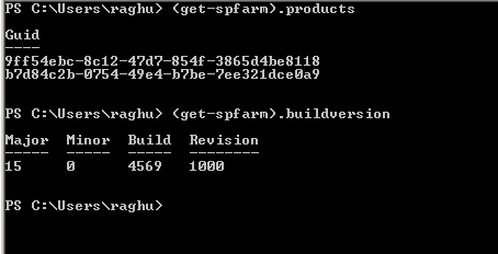 How to get build version and products in SharePoint using powershell ...