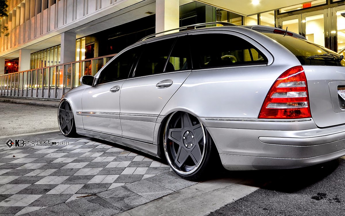 Mercedes-Benz S203 Wagon on K3Projekt 5SG Wheels | BENZTUNING