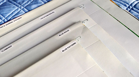 IHeart Organizing: UHeart Organizing: Scraptastic Paper Storage