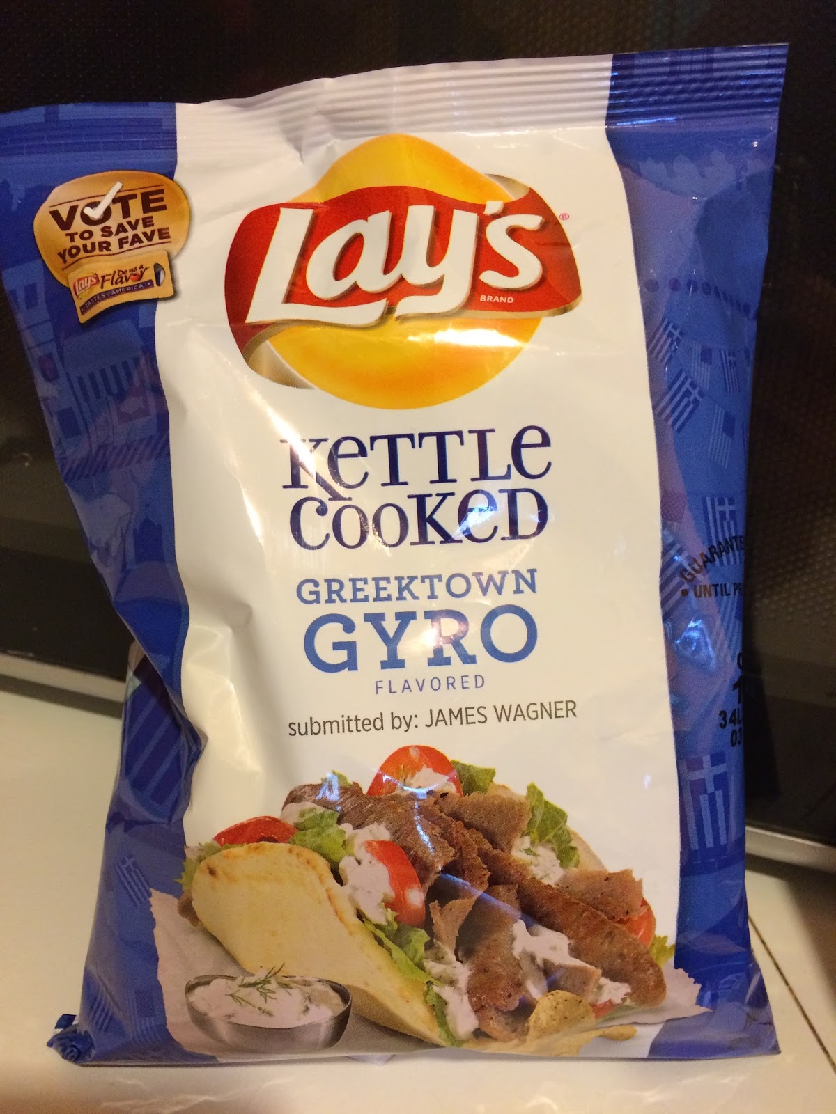 French Fry Diary: French Fry Diary 679: Greektown Gyro Potato Chips
