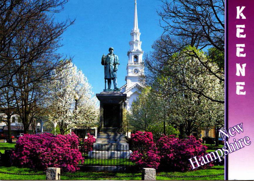 Postcards Adventure: USA - Keene - New Hampshire