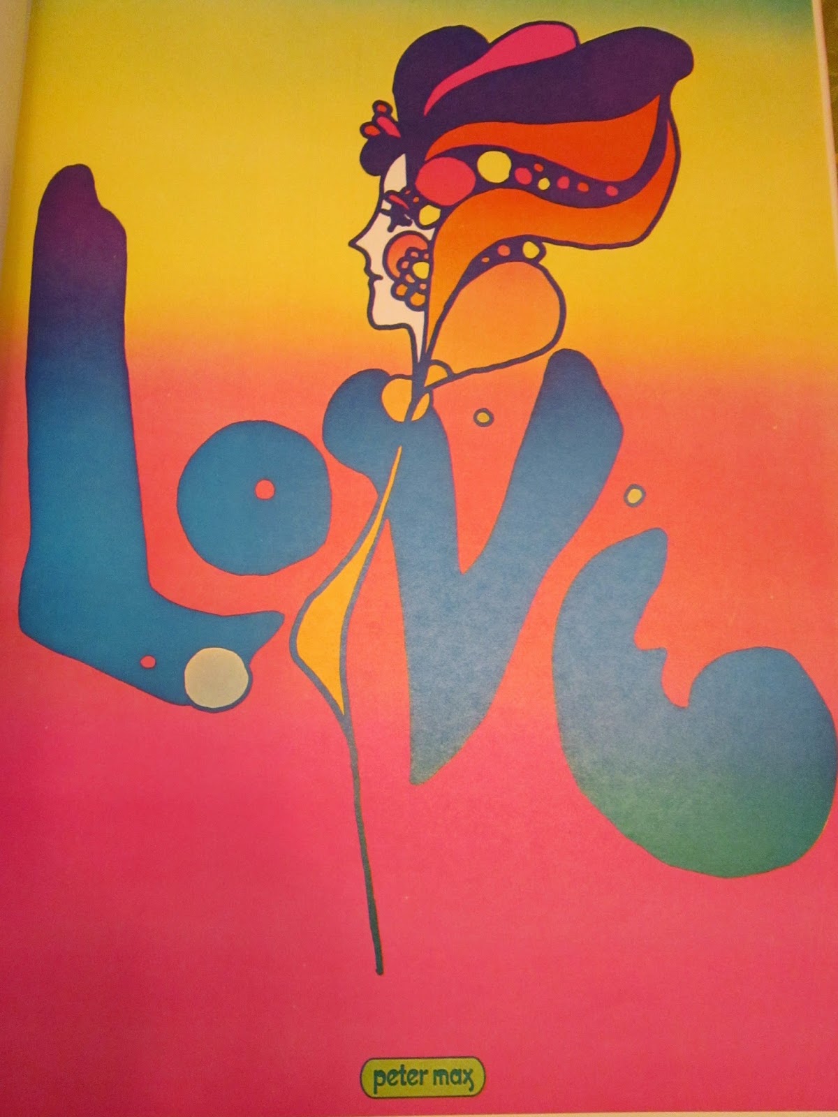 gold country girls: My Vintage Peter Max Books