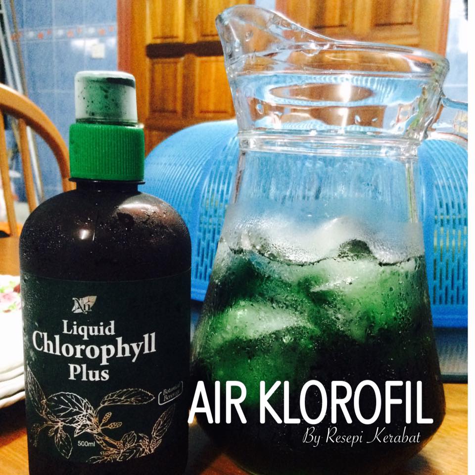 Aimaan Ahmad: Klorofil Minuman Beroksigen & Beralkali Untuk Seisi Keluarga