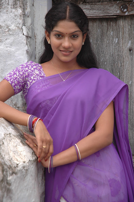 Actress Stills Swasika In Half Saree Photos