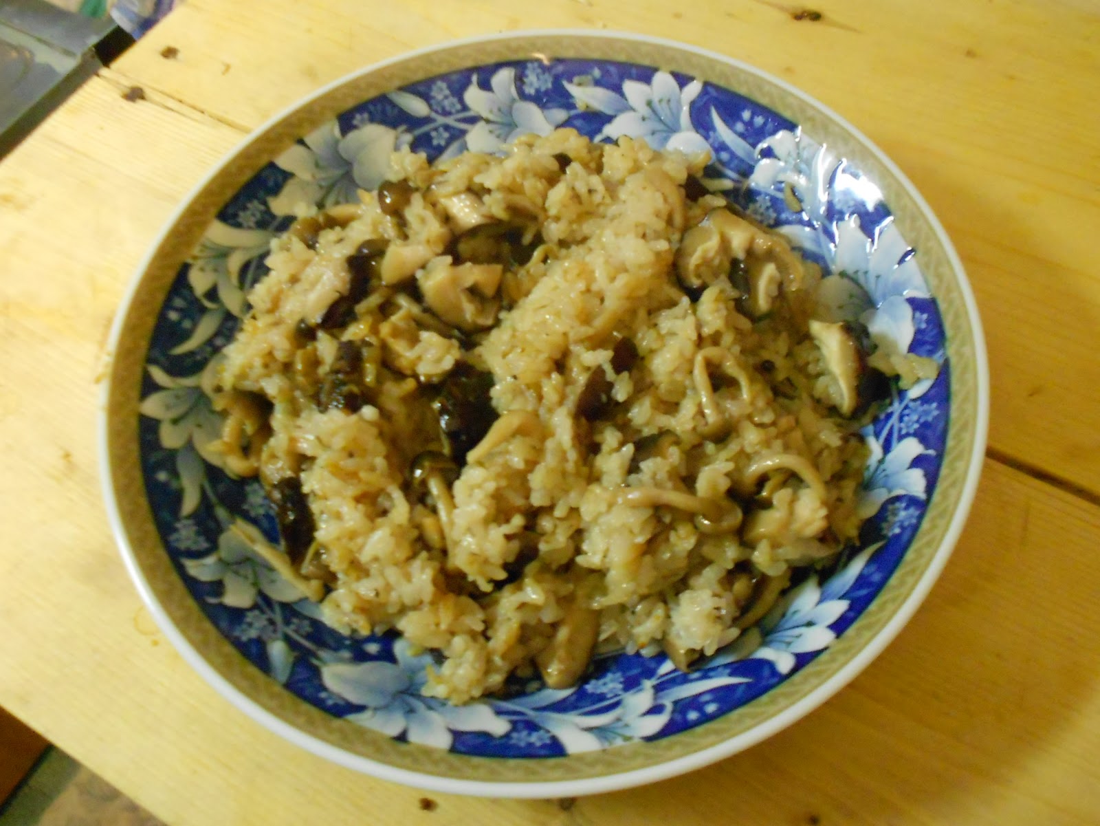 Cooking Tokyo: Mushroom Rice (Kinoko Gohan)