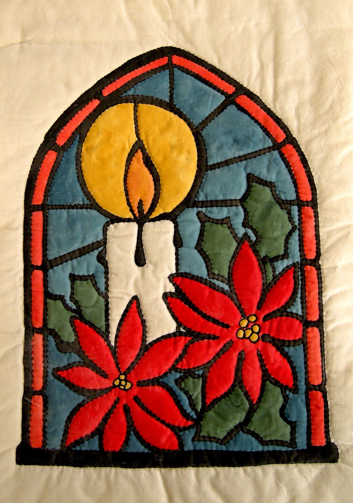 Queenie's Needlework: Christmas quilts from my stash - 2