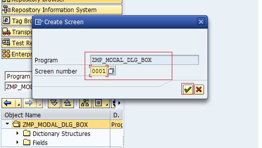 TECHSAP : Modal Dialog Box (Pop Up Screen) In Module pool program
