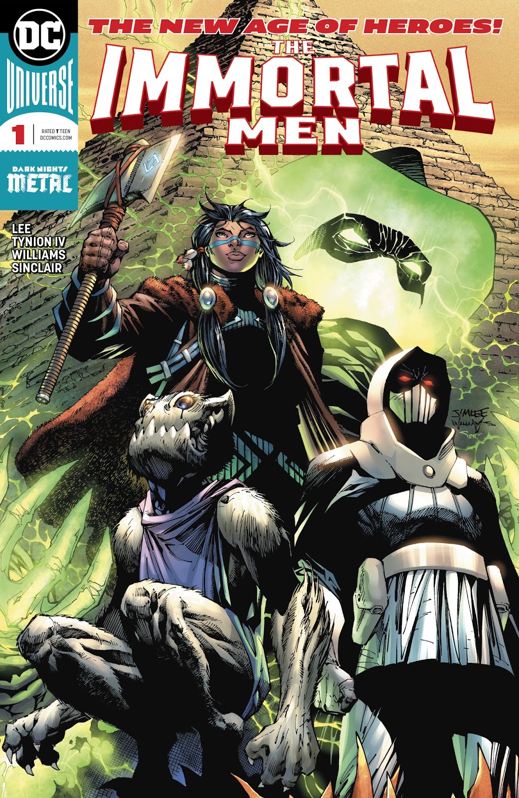 Weird Science DC Comics: The Immortal Men #1 Review