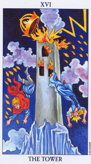 Arcano 16 - A Torre - Mudanças à Vista - Rosane Tarot
