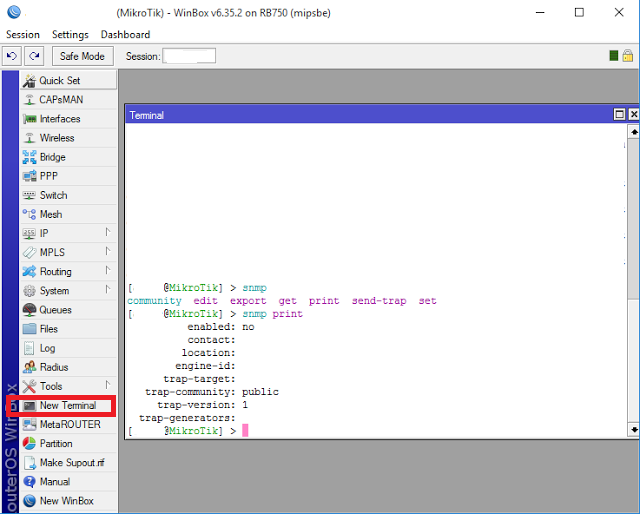 HOW TO ENABLE SNMP IN MIKROTIK HOW TO ENABLE SNMP IN MIKROTIK