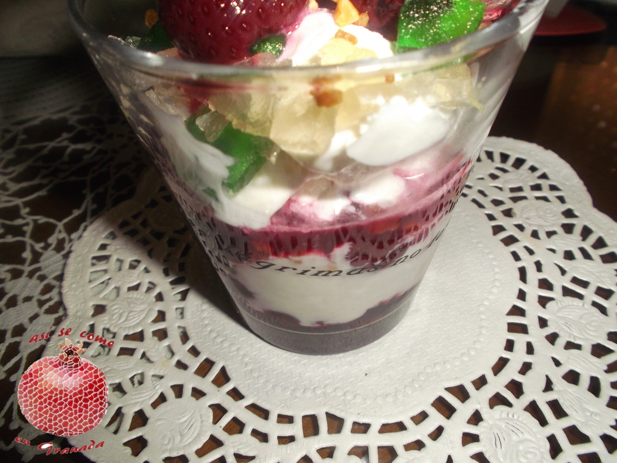 Así se come en Granada.: Coupe Jacques