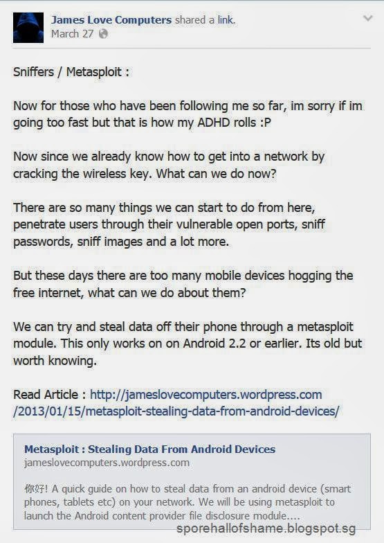 Singapore Hallsters: Possible identity of James Raj aka the Messiah Hacker?