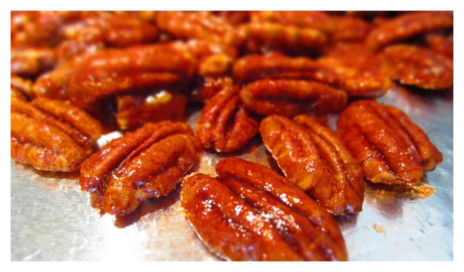 Sweet Salty and Spicy Candied Pecans