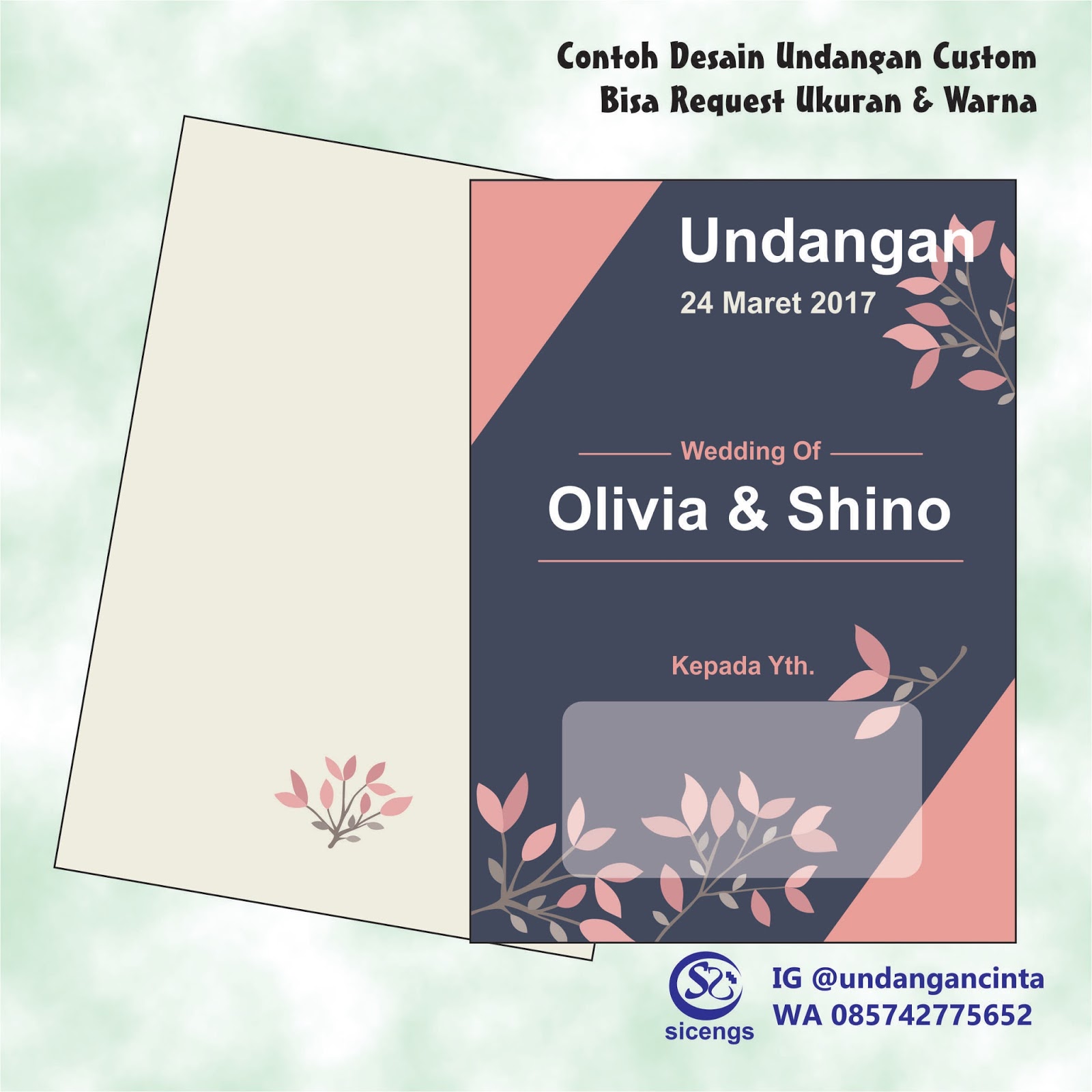 Sicengs: Model Undangan Custom