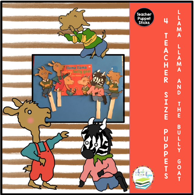 LLAMA LLAMA AND THE BULLY GOAT ~ Book Units by Lynn