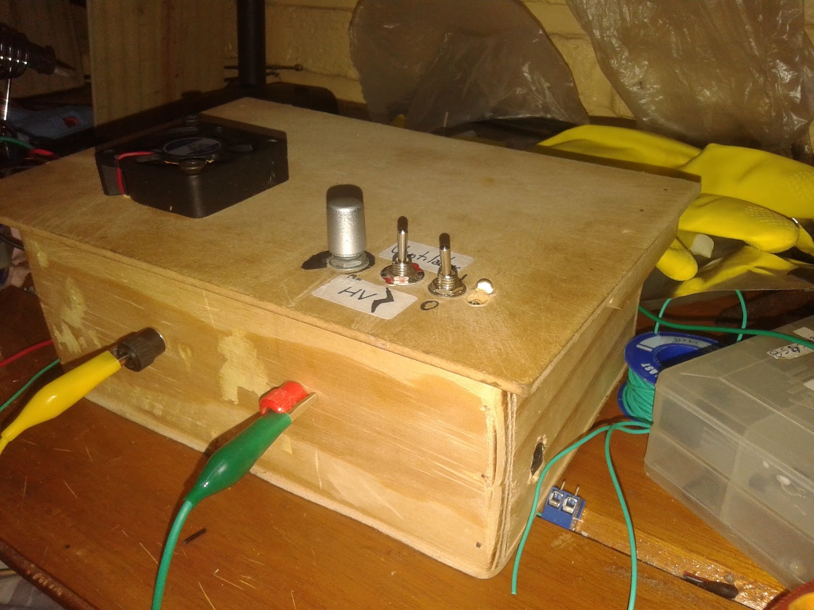 Fuente de Alta tensión Casera Versión 1 ~ Laboratorio de Proyectos ...