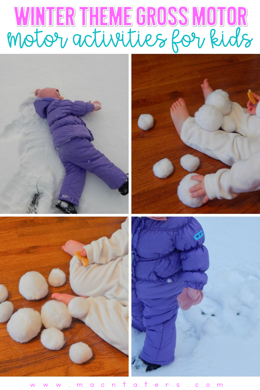 Tot School: Winter & Snow | Lets Play.Learn.Grow