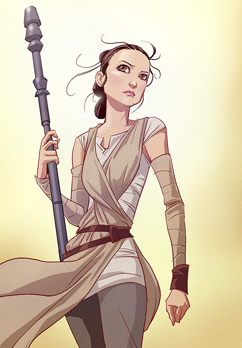 Edward Pun art blog: Rey