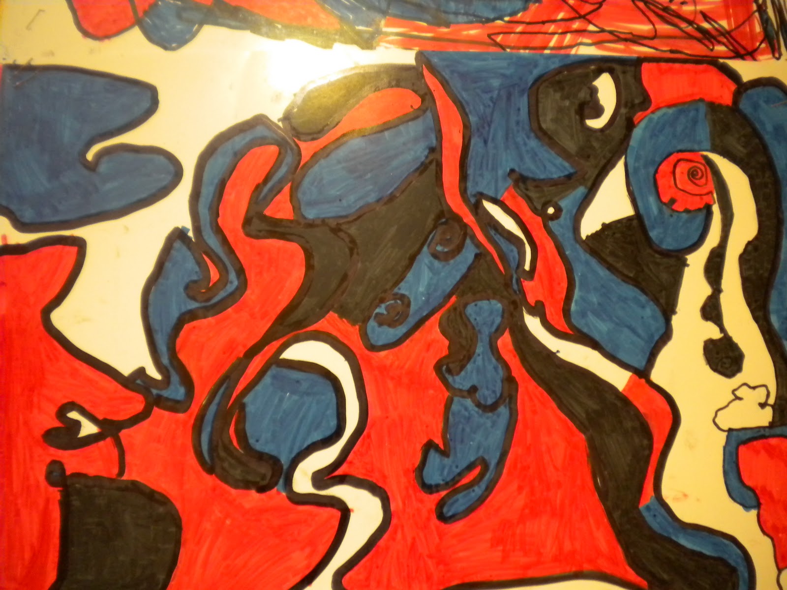 Waitsfield Elementary Art: Jean Dubuffet