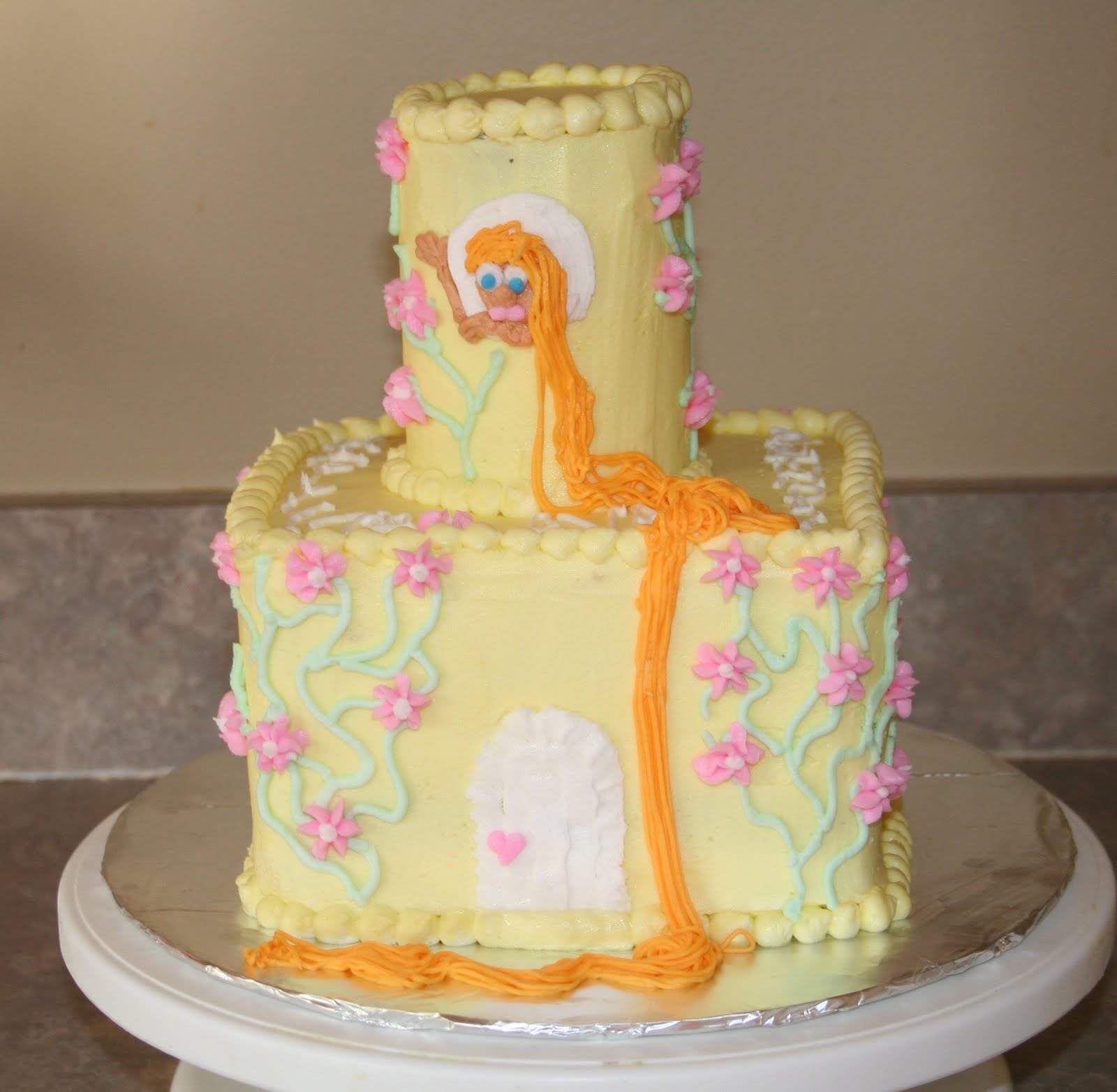 3rd Generation Cake Lady: Tangled Cake
