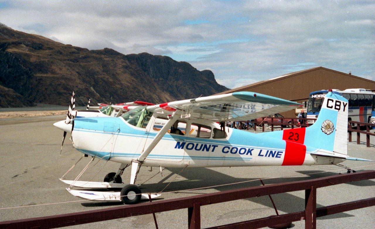 3rd Level New Zealand: 25 years ago - September 1987 at Mount Cook