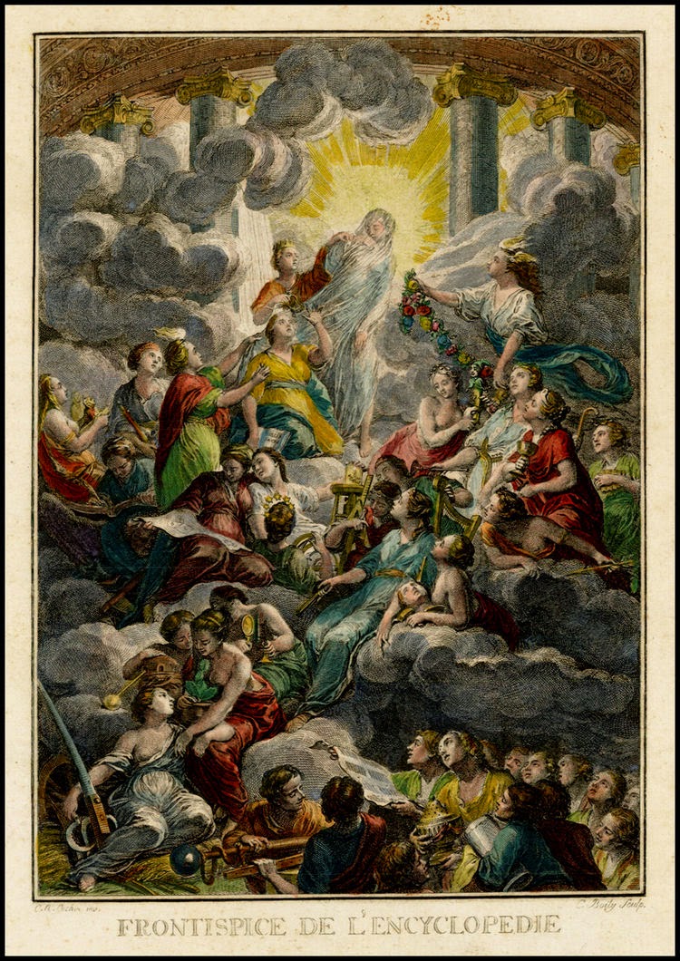 memoiresdeprof: Les Lumières : Frontispice de l’Encyclopédie